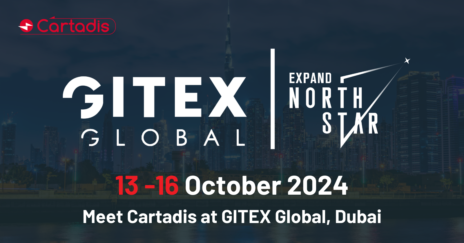 Discover Cartadis at GITEX GLOBAL 2024 in Dubai