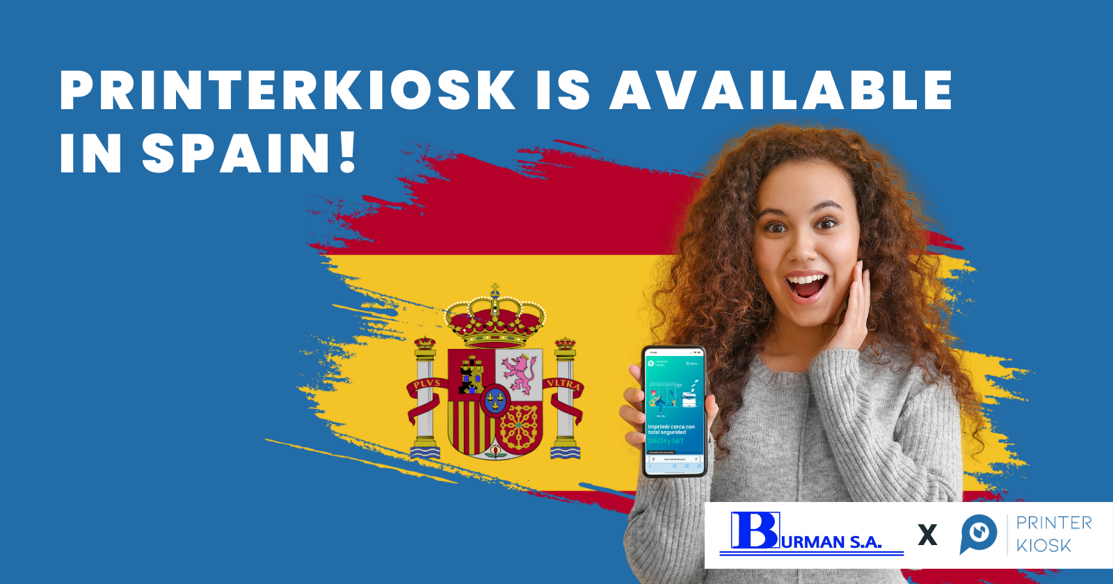 PrinterKiosk available in Spain! - Cartadis